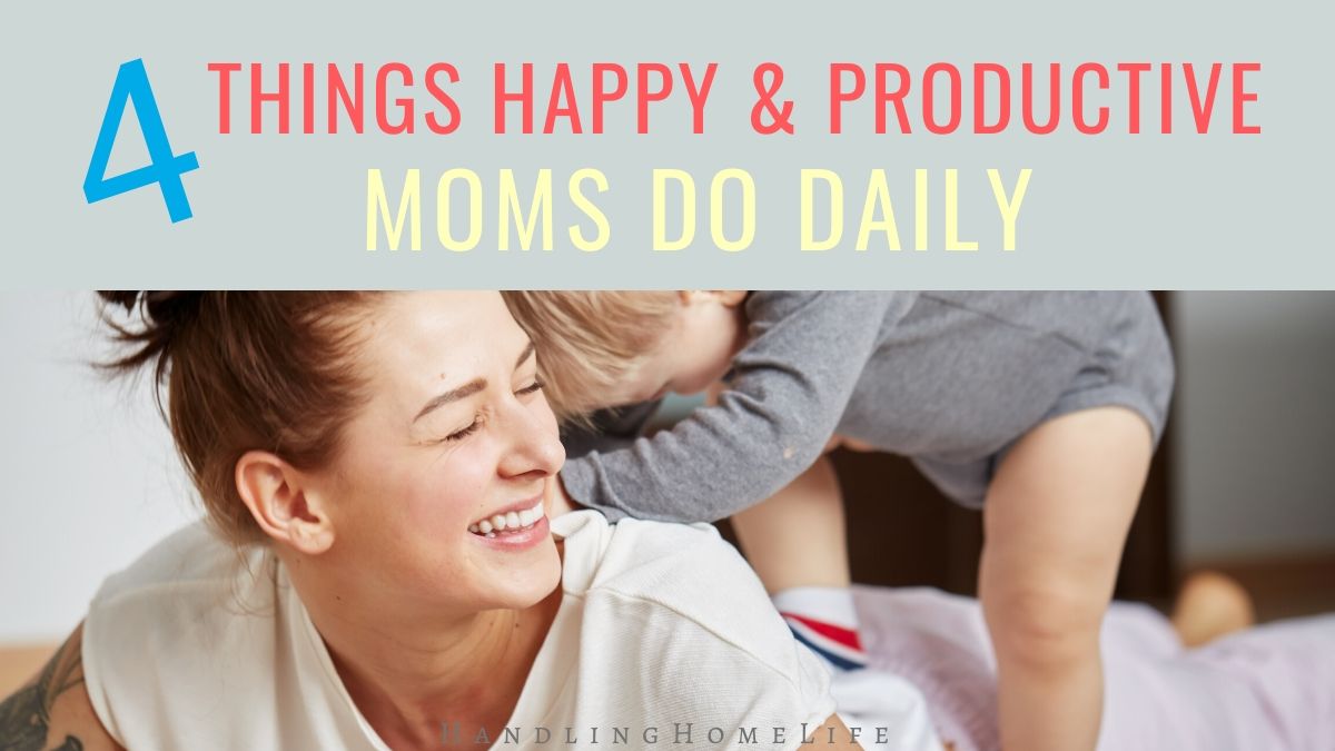 Feel productive and happier at home with these 4 steps