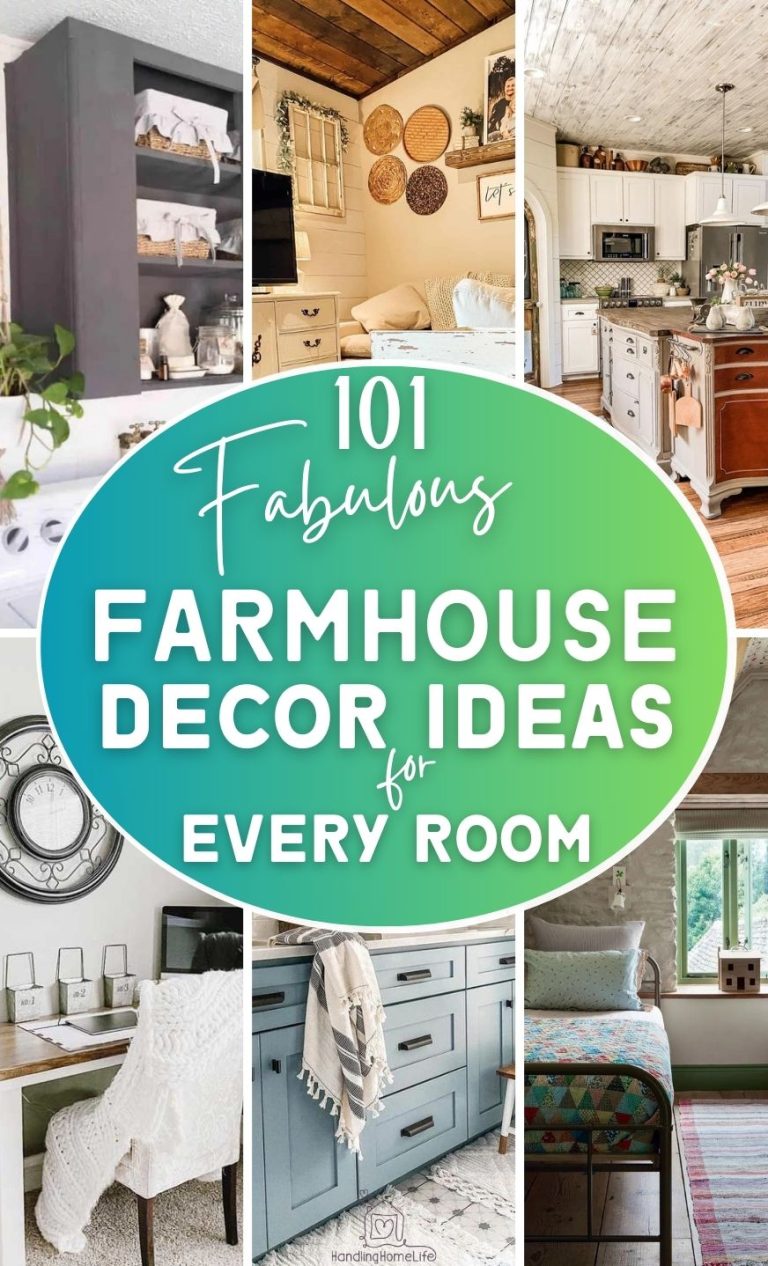 DIY Farmhouse Home Decor Ideas for the Entire House